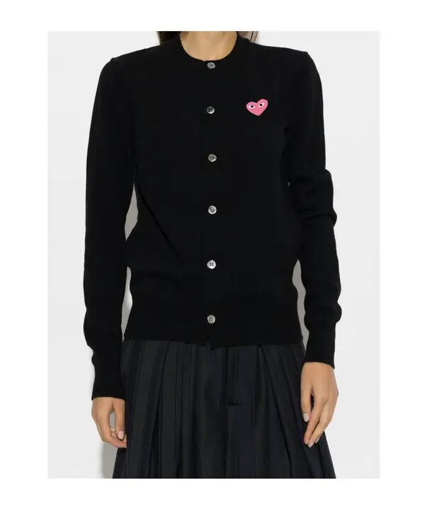 Play Comme Des Garcon Long-sleeve Cardigan