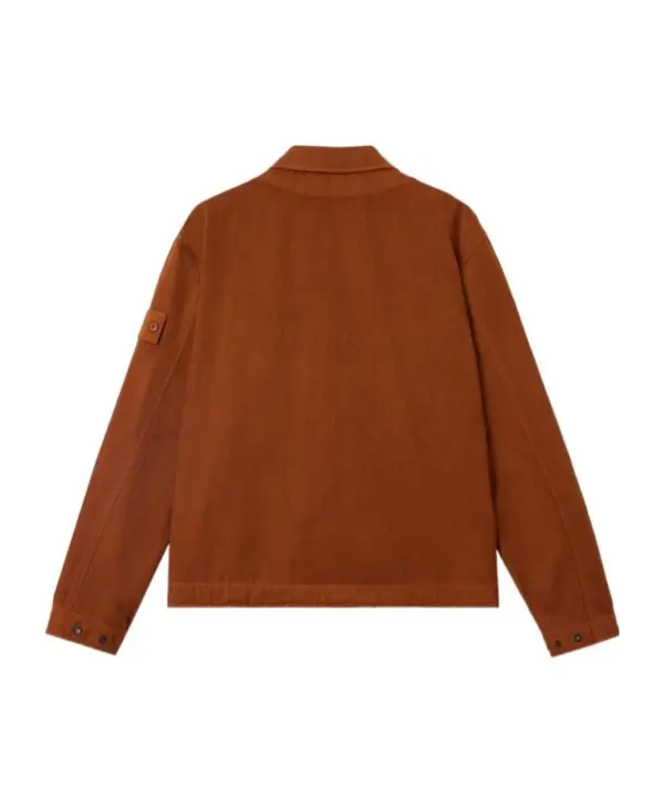 Stone Island Coach Jacket With Anti-drop Finish