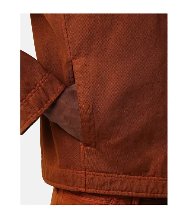 Stone Island Coach Jacket With Anti-drop Finish