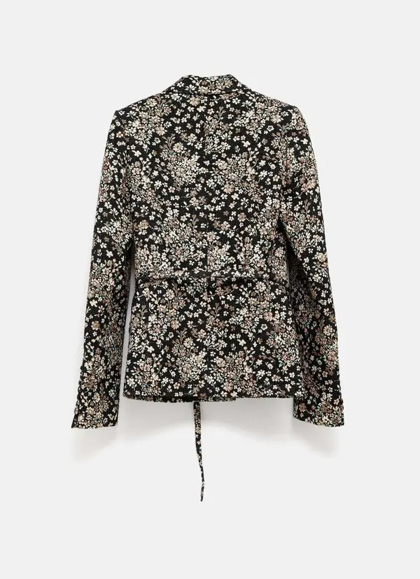 Dries Van Noten Floral-print Blazer