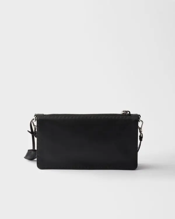 Prada Nappa Leather Pouch - Black