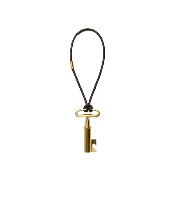 LEMAIRE Auböck Corkscrew Charm In Stainless Steel - Gold