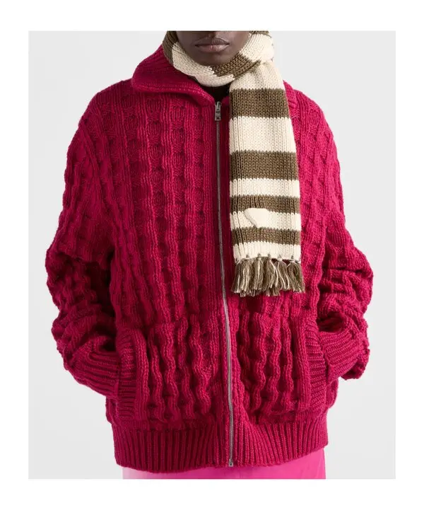 Prada Alpaca Wool Scarf