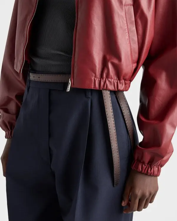 Prada Nappa Leather Jacket
