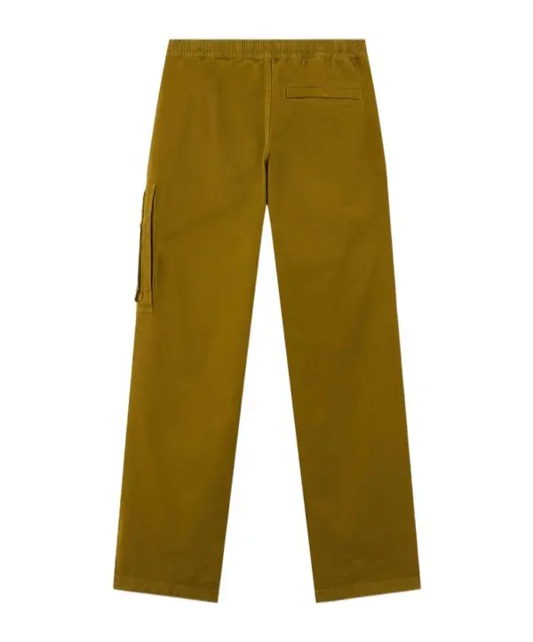 Stone Island Loose-fit Joggers With Drawstring Cuffs