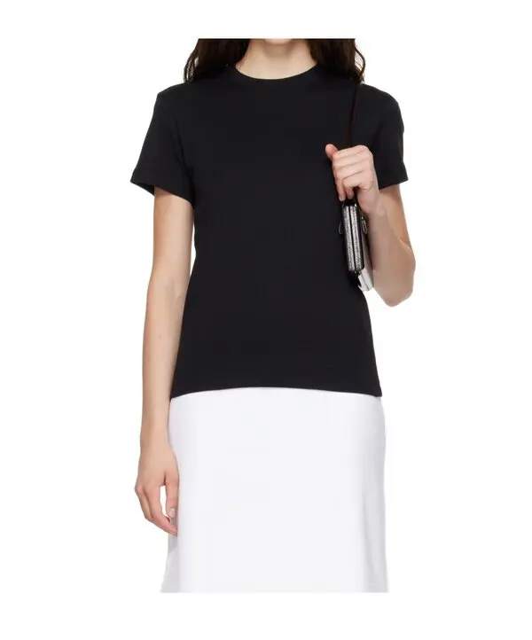 FLORE FLORE Monica T-shirt - Black