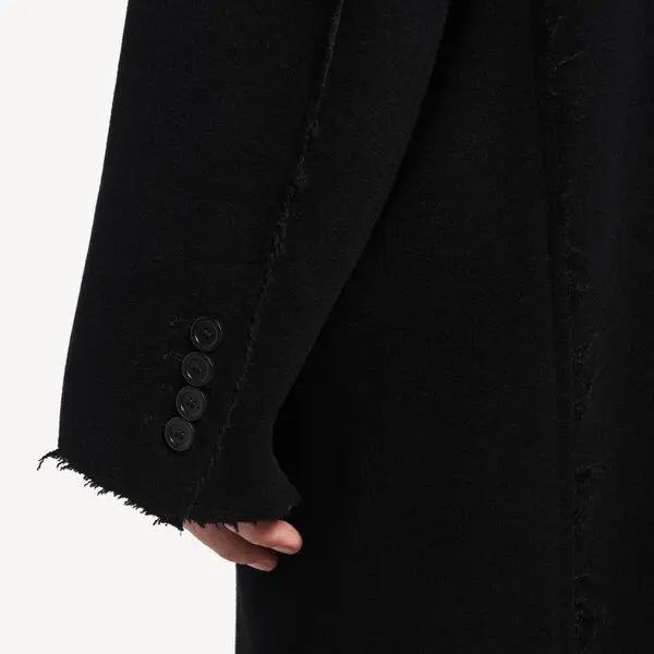 Balenciaga Raw Edge Coat