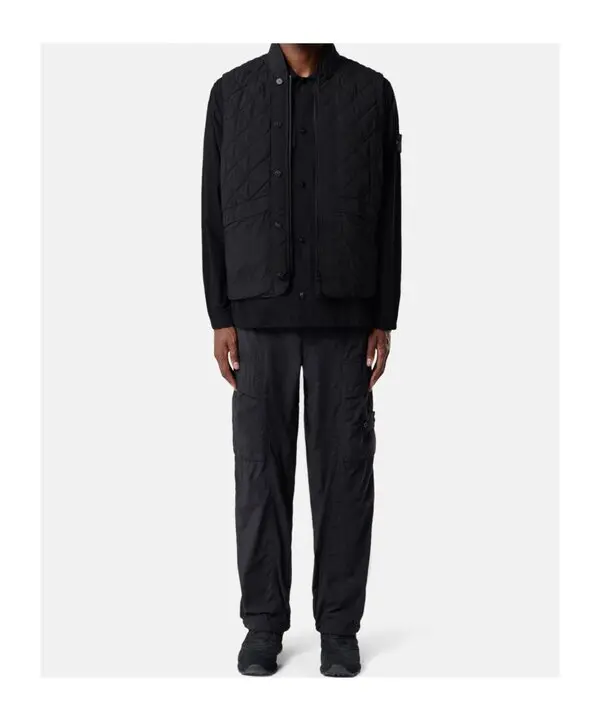Stone Island Padded Vest With Anti-drop