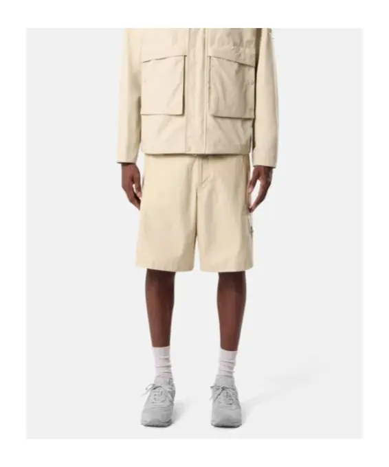 Stone Island Windproof And Breathable Loose-wide-leg-fit Bermuda Shorts