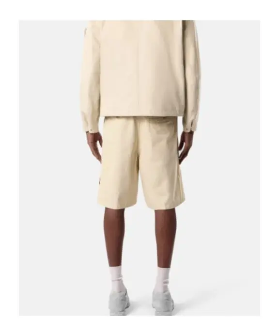 Stone Island Windproof And Breathable Loose-wide-leg-fit Bermuda Shorts