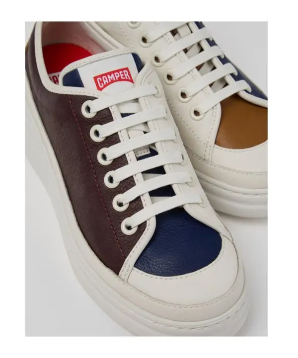 Camper Leather-panelled Lace-up Sneakers - Multi-color