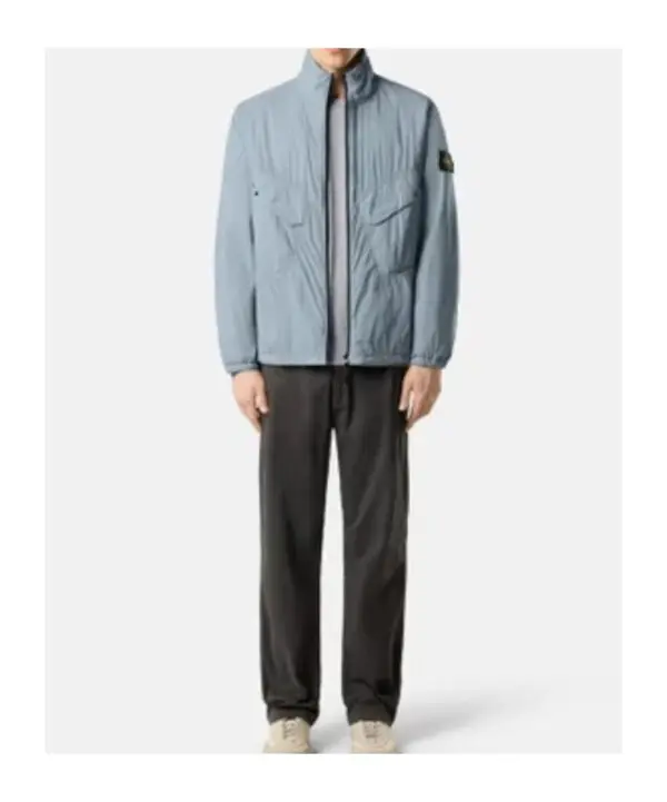 Stone Island Padded Stand Collar Jacket With Anti-drop