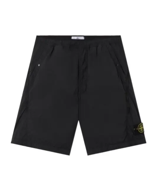 Stone Island Compass-patch Drawstring Shorts