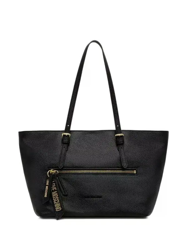 Moschino Logo-plaque Tote Bag