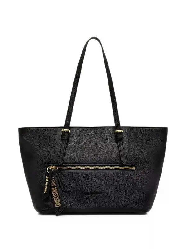 Moschino Logo-plaque Tote Bag