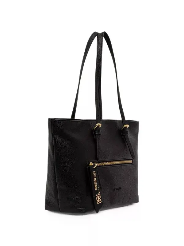 Moschino Logo-plaque Tote Bag