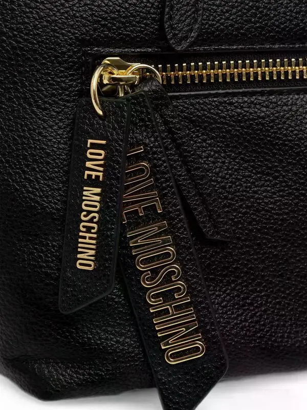 Moschino Logo-plaque Tote Bag
