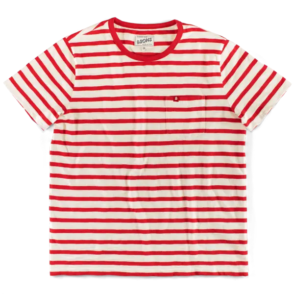 &SONS TRADING CO Breton Striped T Shirt