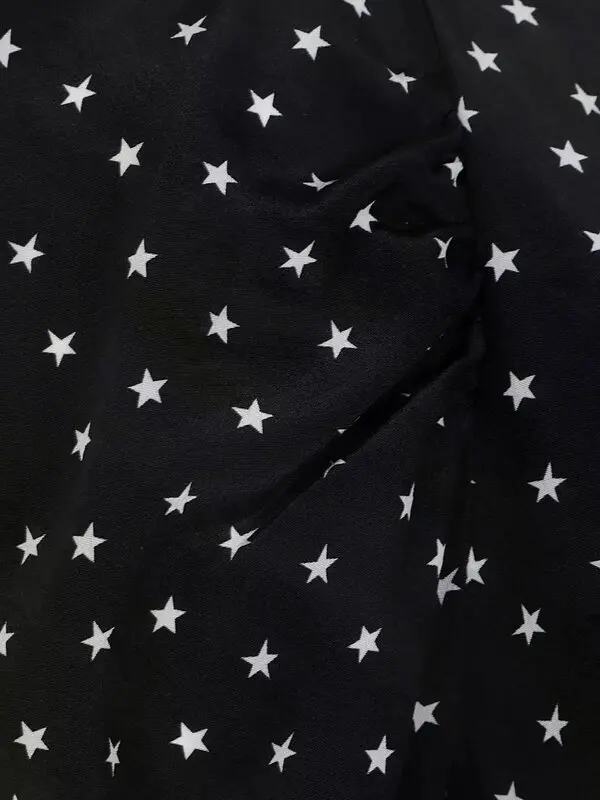 P.a.r.o.s.h Star-print Belted Maxi Dress