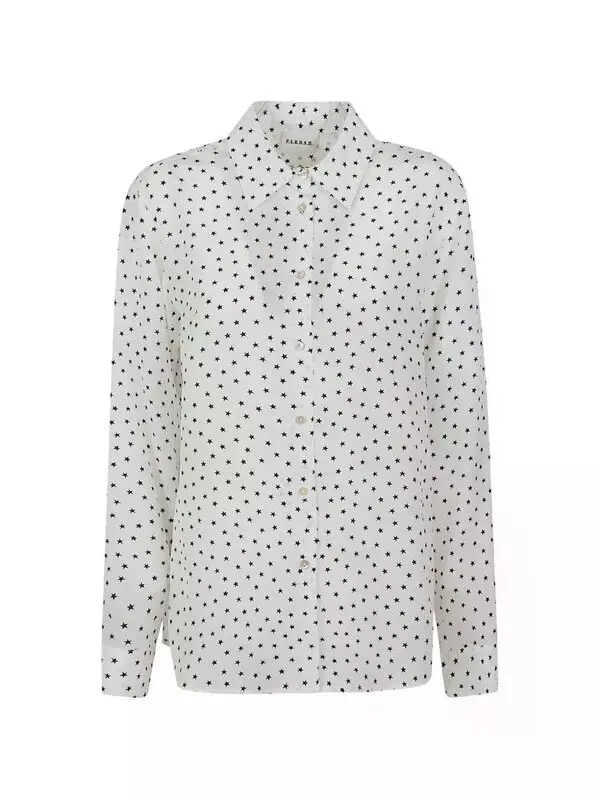 P.a.r.o.s.h Star-print Long-sleeve Shirt