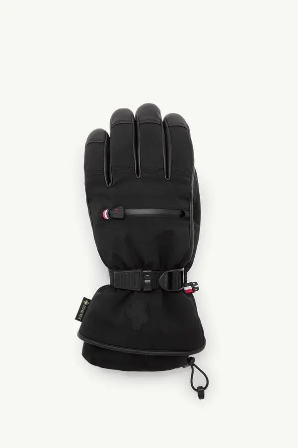 Moncler Padded Gloves - Black