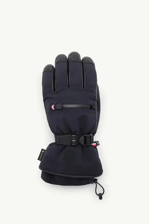 Moncler Padded Gloves - Blue