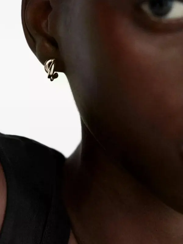 Monica Vinader Ochre Huggie Earrings