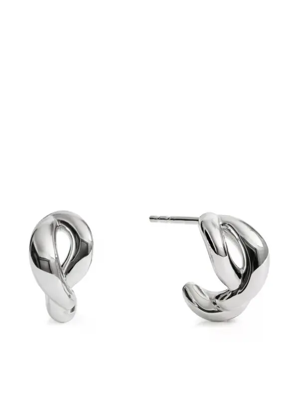 Monica Vinader Ochre Huggie Earrings