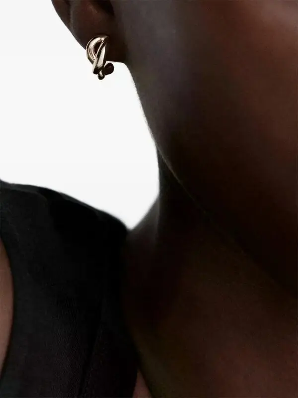 Monica Vinader Ochre Huggie Earrings - Silver