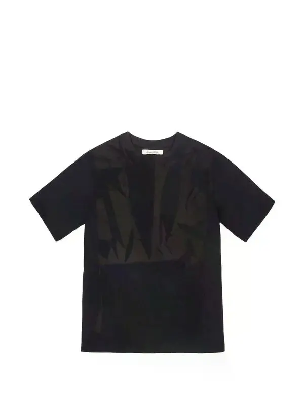 JIYONGKIM Sun-bleached Graphic-print T-shirt