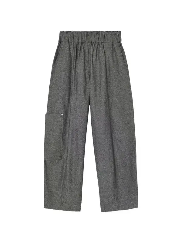 PSOPHIA Elasticated Cropped Trousers