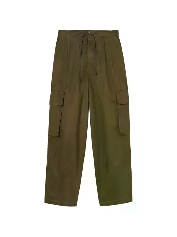 PSOPHIA Drawstring Straight-leg Trousers