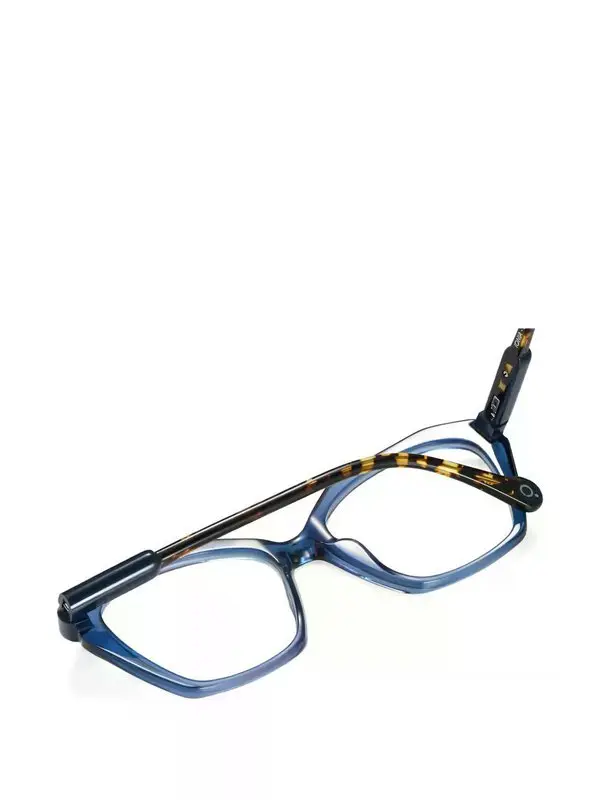 ETNIA BARCELONA Ionia Geometric-frame Glasses - Blue