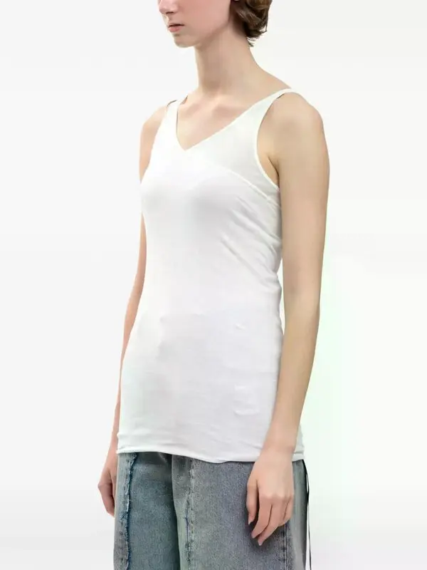 Rick Owens Double Ziggy Banana Tank Top