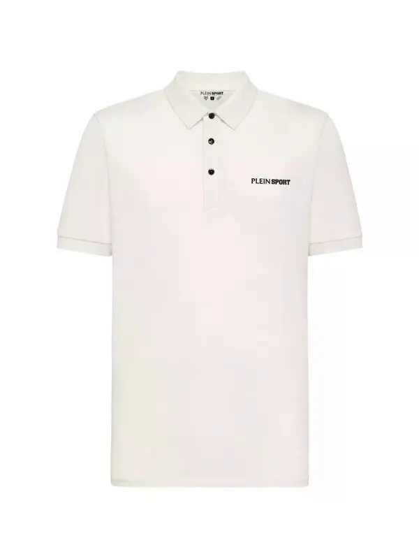 PLEIN SPORT Dry-fit Short-sleeve Polo Shirt