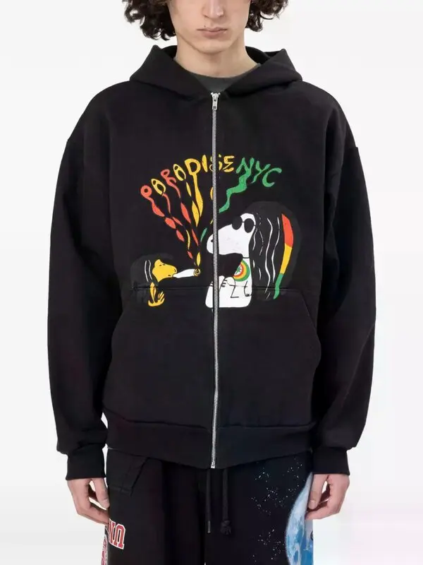PARADISE NYC Beaglize It Zip-up Hoodie