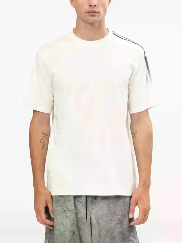 Y3 Gradient-stripe T-shirt