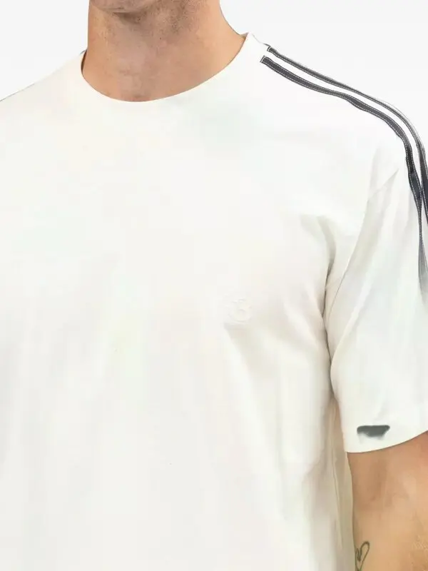 Y3 Gradient-stripe T-shirt