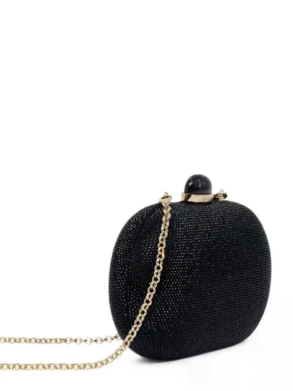 Luisa Spagnoli Crystal-embellished Oval Clutch Mini Bag