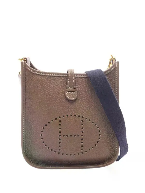 Hermès 2021 Clemence Evelyne I Tpm Crossbody Bag - Brown