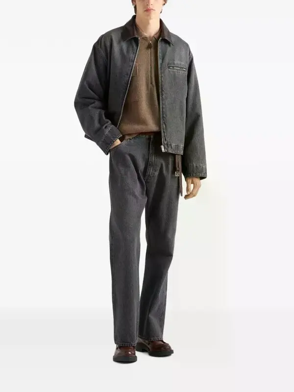 Prada Cashmere Polo Shirt - Brown