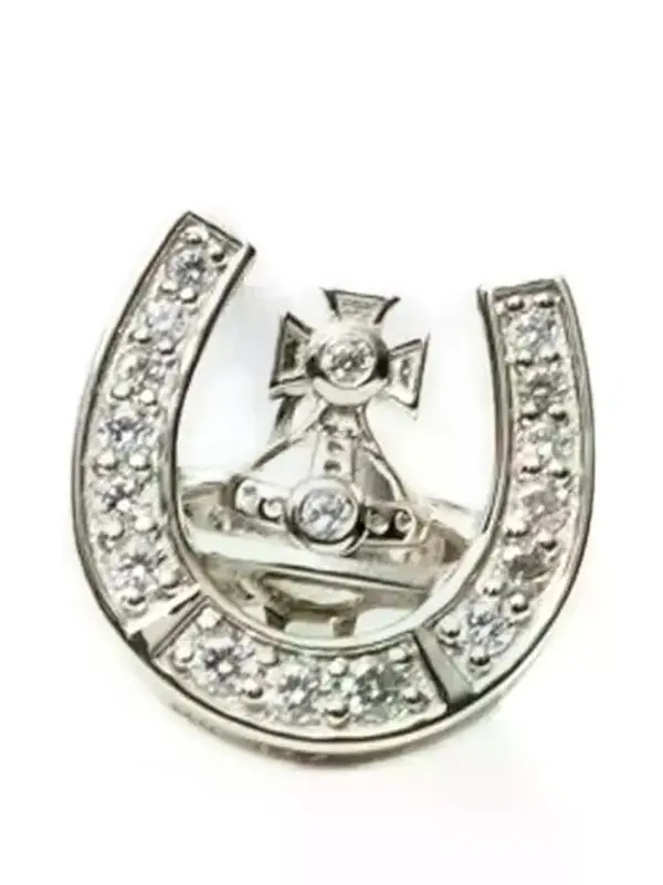 VIVIENNE WESTWOOD Horace Orb Stud Earring - Silver