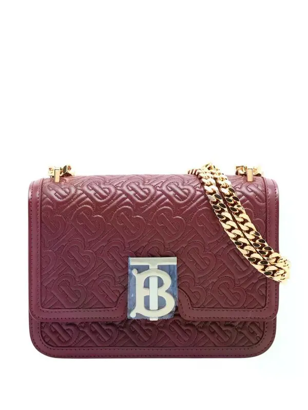 Burberry 2015-2026 Quilted Leather Tb Chain Crossbody Bag