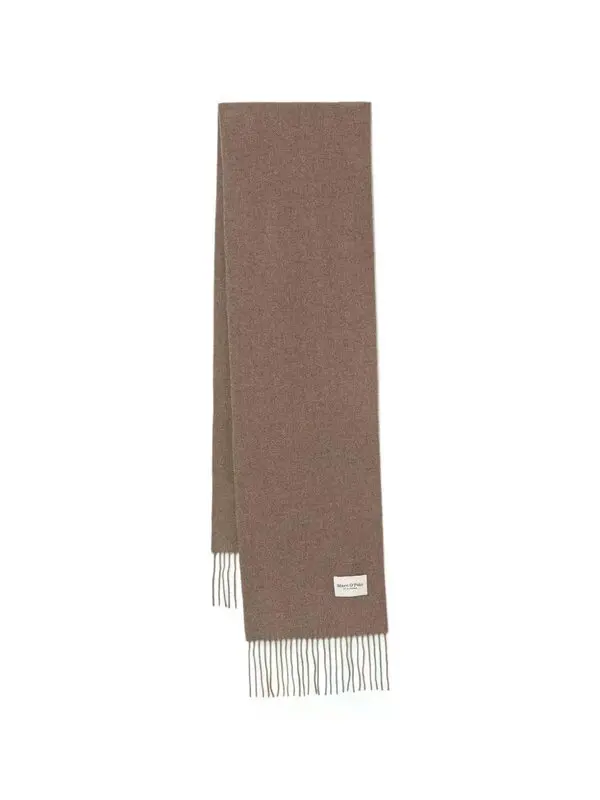 Marc O'polo Fringed Wool Scarf