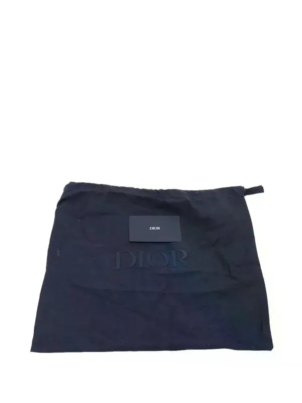 Dior 2020-2026 Mini Gravity Leather Saddle Messenger Bag Crossbody Bag - Blue