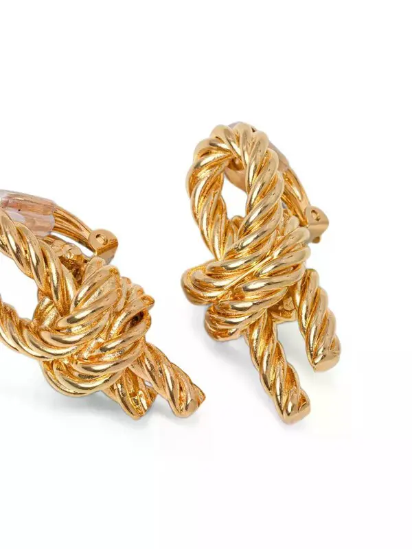 Luisa Spagnoli Nasso Twisted Knot Earrings