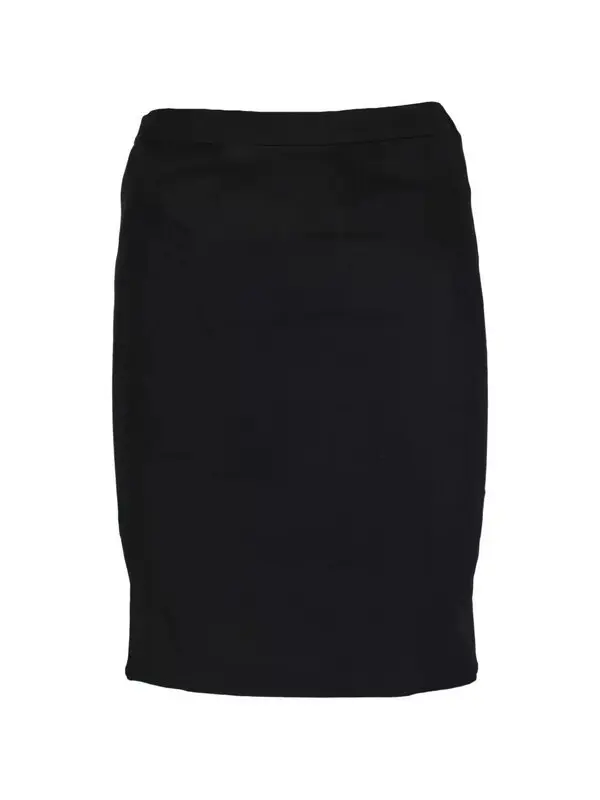 Prada Zip-up Pencil Midi Skirt