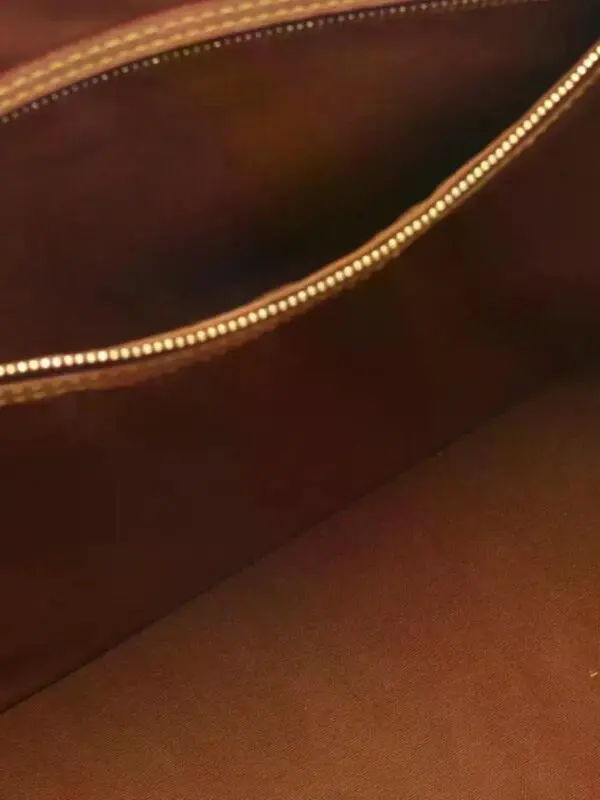 LOUIS VUITTON 2001 Monogram Cabas Mezzo Tote Bag