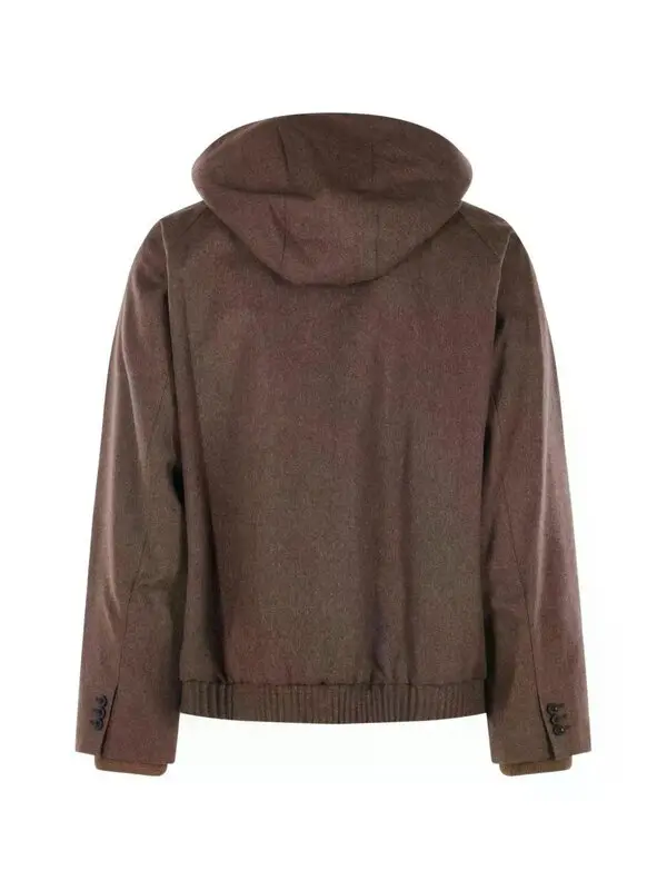 Sacai Hooded Zip-up Jacket