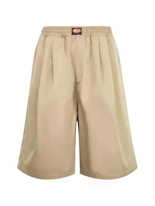 WILLY CHAVARRIA Orale Pleated Shorts